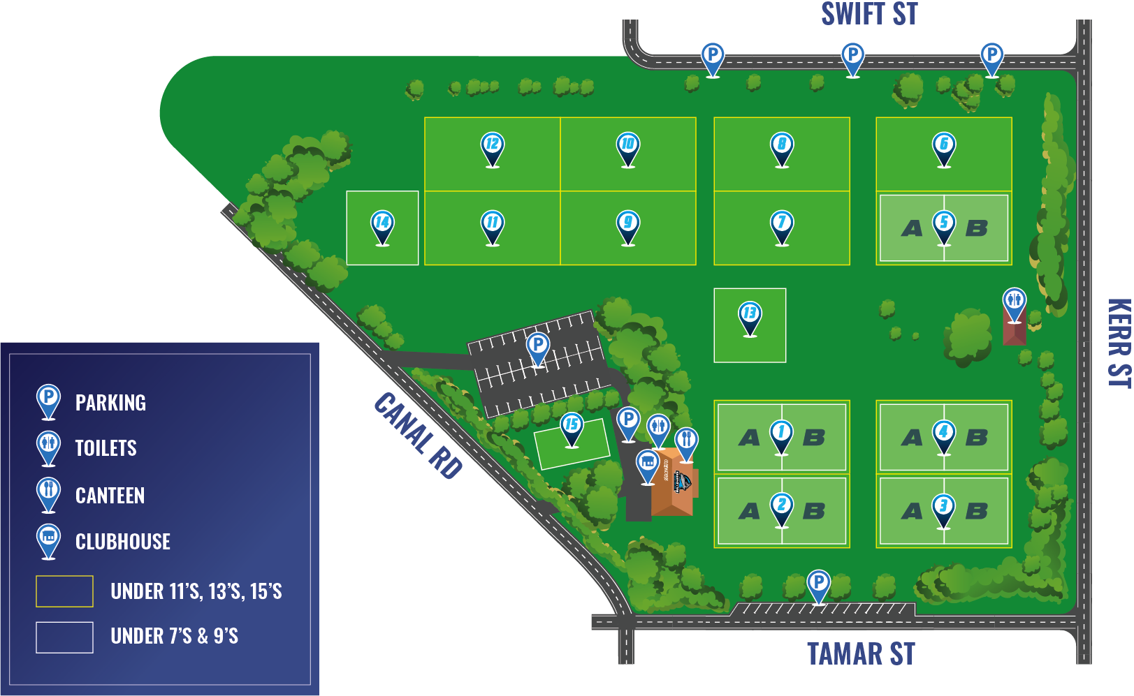 Fields - Ballina Touch Association